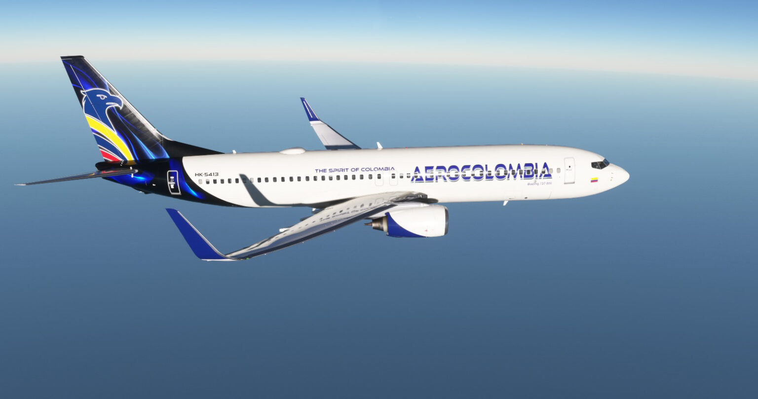Aerolínea Virtual: Conectando Cielos Colombianos - AEROCOLOMBIA